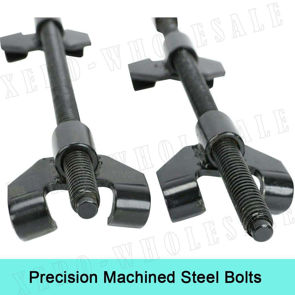 2PCS Coil Spring Compressor 380MM Black Heavy Duty Car Truck Auto Clamp ...