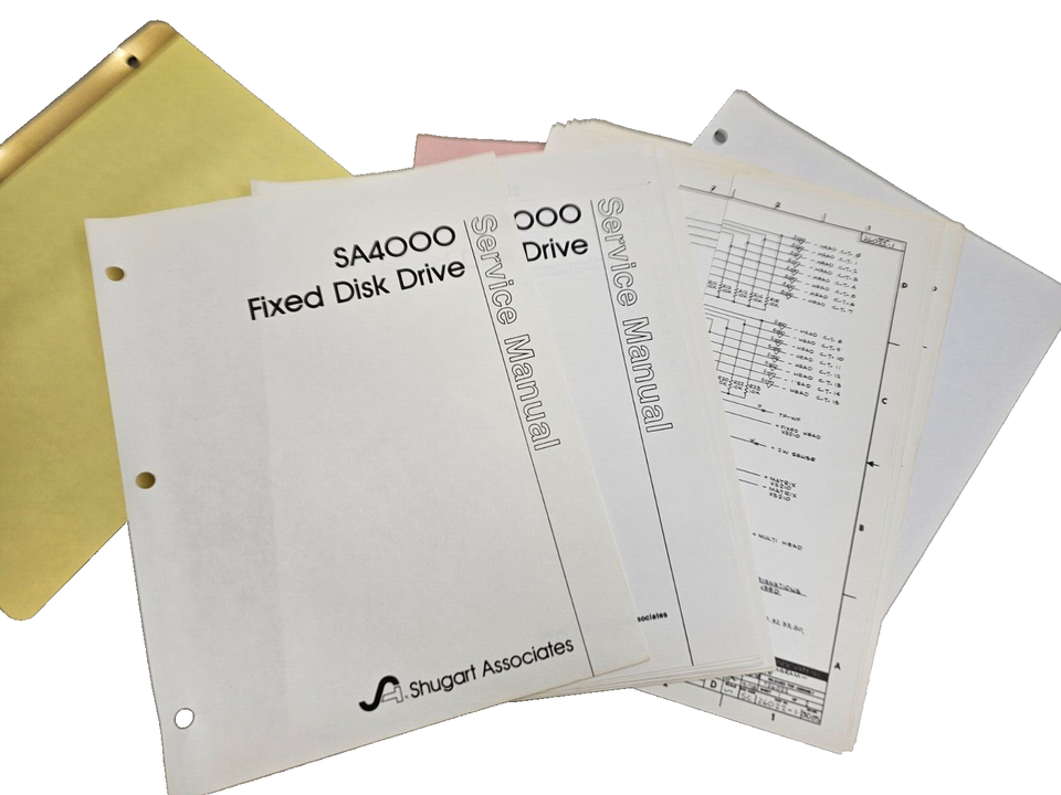 Vintage 1979 Shugart Associates SA4000 Fixed Disk Drive, Reprint? | eBay