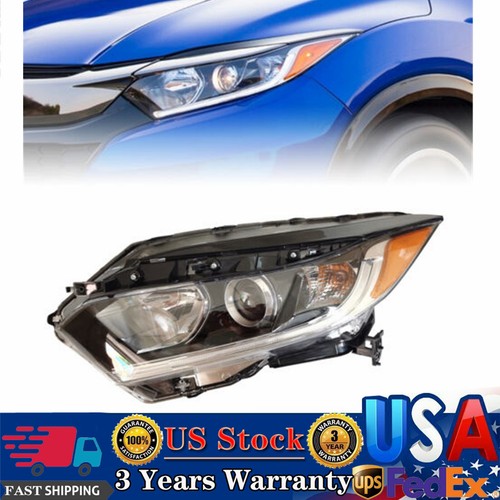 Left Headlight Halogen Headlamp with LED DRL For Honda HRV HR-V 2019 ...