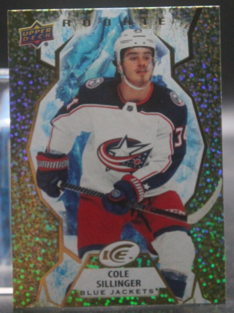 Cole Sillinger (Blue Jackets/RC) 2021-2022 Upper Deck ICE Parallel | eBay