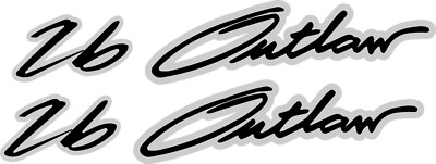 26 Outlaw Vehicle Baja Boat Graphics Decals stickers Wrap Vinyl Race 20 ...