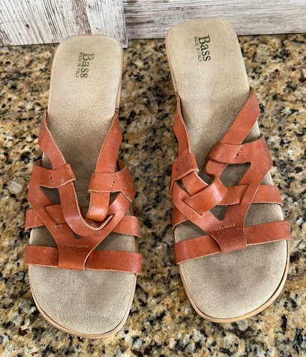 Bass Strap Sandals Size 10 Made In Italy | eBay
