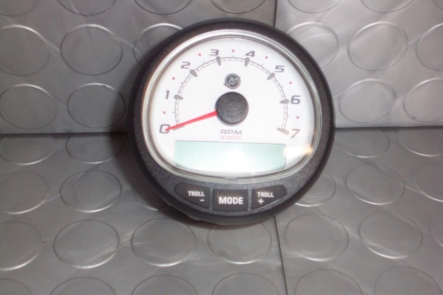 Mercury SMARTCRAFT Sc1000 Tachometer Kit 7k White for sale online | eBay
