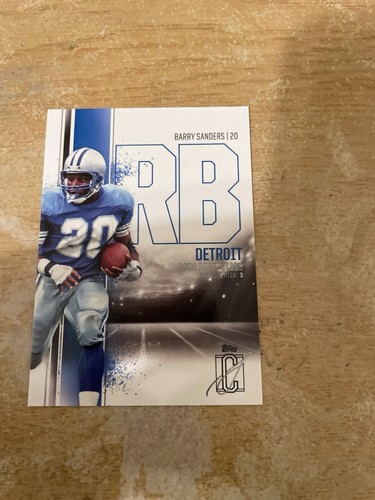 2025 topps inception football Card Of HOF Barry Sanders | eBay