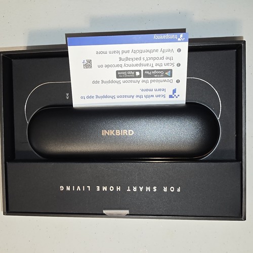 INKBIRD Wireless Meat Thermometer INT-11P-B, Bluetooth New Open Box | eBay