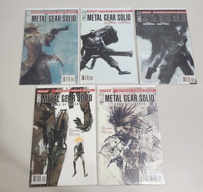 METAL GEAR SOLID #2, 4, 5 & SONS OF LIBERTY #7, 11 KONAMI OFFICIAL ...
