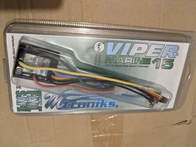 Mtroniks Viper Marine 15AH ESC Speed Controller BEC for Model Boats ...