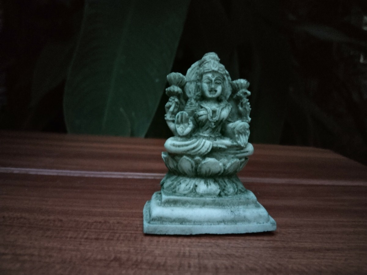 Green Hindu God