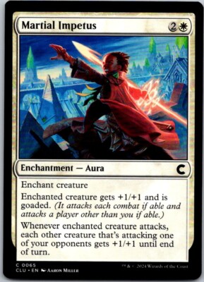 Magic the Gathering Martial Impetus Ravnica: Clue Edition MTG Free ...