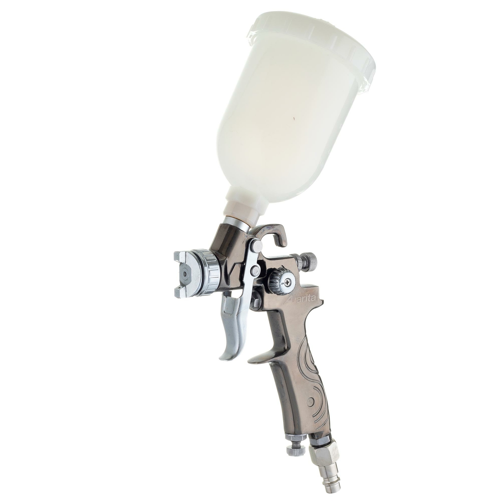 Quality Mini Spray Paint Gun Auarita HVLP - 1,5bar - Nozzle 1,2 250ml ...