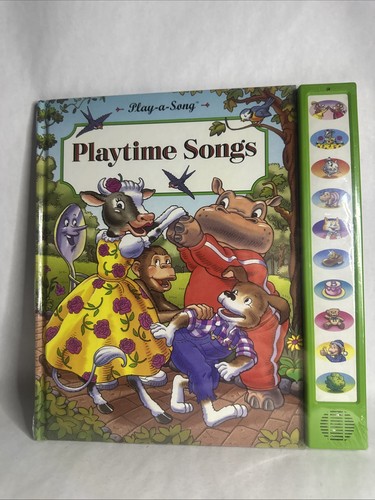 Playtime Songs Hardcover Play A Song Book Children Nursery Rhymes ...