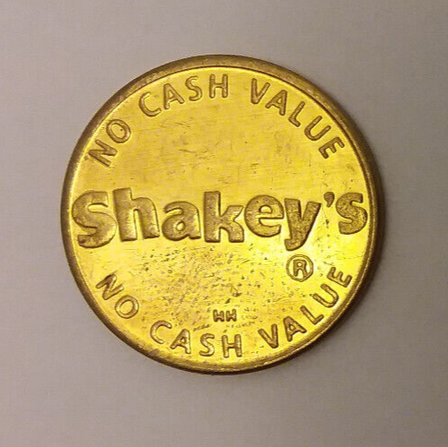 Shakey's Pizza Arcade Game Token 24mm | eBay