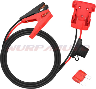 For Milwaukee M18 Power Battery Jumper Starter 8 AWG Auto Booster Cable ...