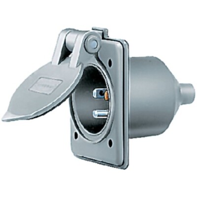 Hubble 15/20A Compact Nylon Waterproof Panel Mount Outlet - 125 Volt | eBay