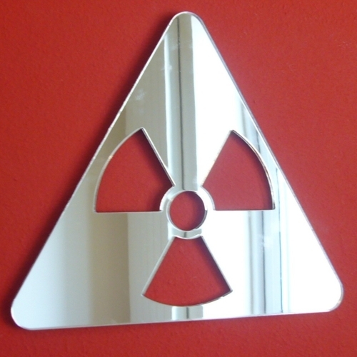 Radiation Symbol Acrylic Mirror (Several Sizes Available) | eBay