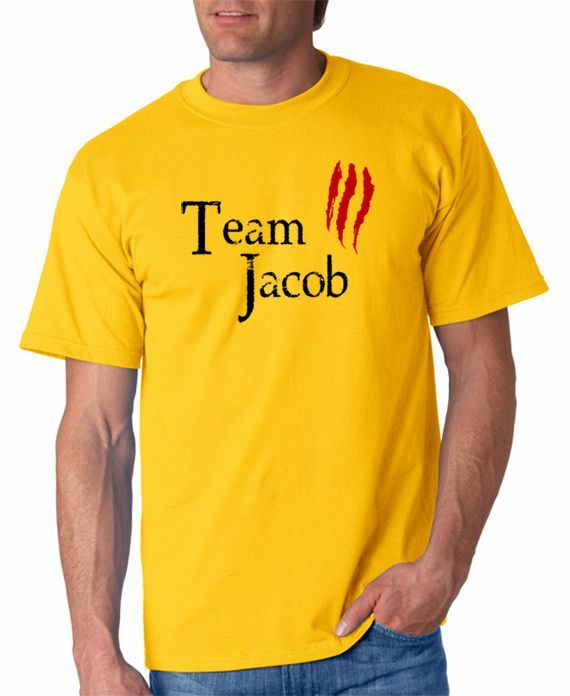 Team Jacob T-shirt Cool Twilight Movie 5 Colors S-3XL | eBay