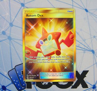 Pokemon - Rotom Dex (Secret) - 159/149 - Base Set - Holo - Secret Rare ...