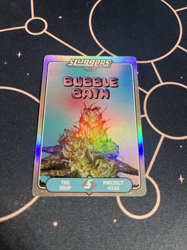 SLUGGERS HIT RAINBOW FOIL MINI TRADING CARD W/ CASE - BUBBLE BATH | eBay