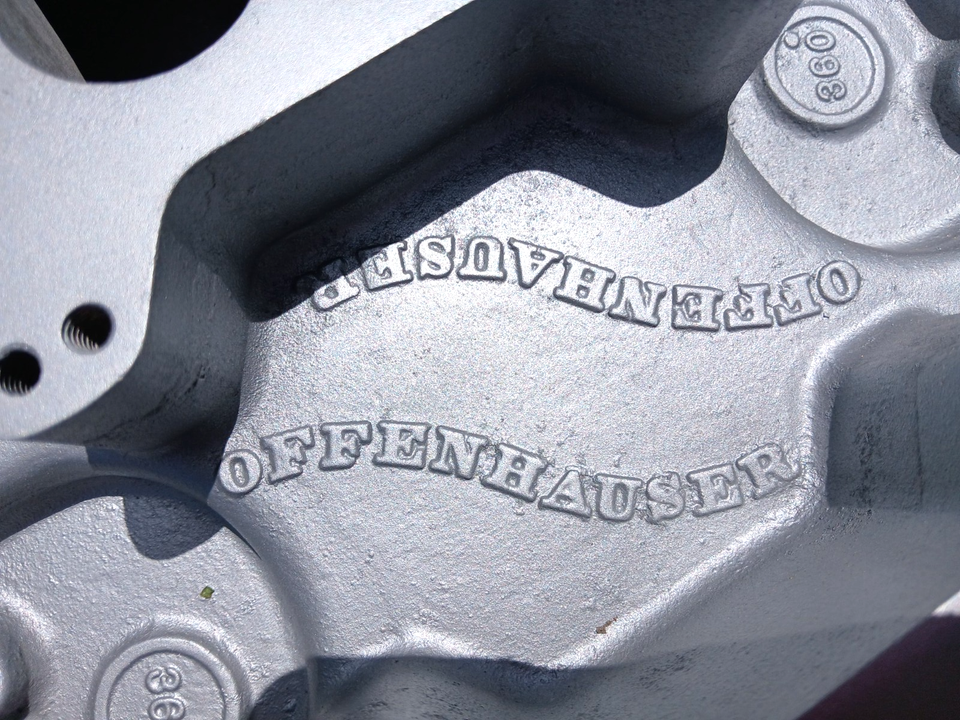 Offenhauser Dual-Quad "High-Rise" Aluminum Intake Manifold FE Ford 352 ...