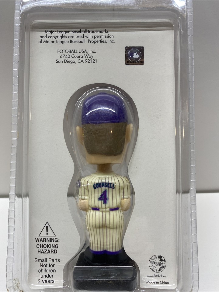 Lil Bobber Arizona Diamondbacks Bobblehead Craig Counsell Baseball KFC ...