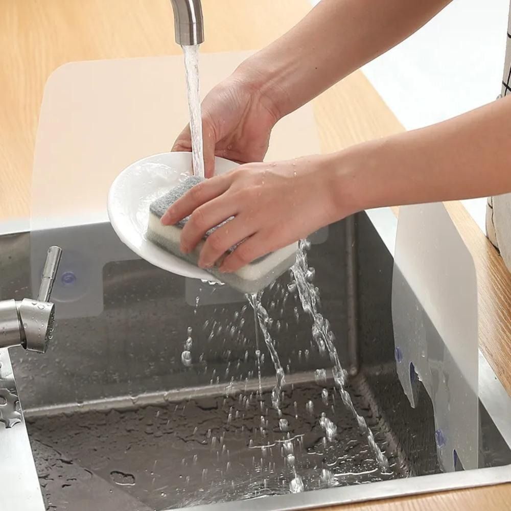 Resin Kitchen Anti-splash Baffle Translucent Sink Oil Baffle | eBay