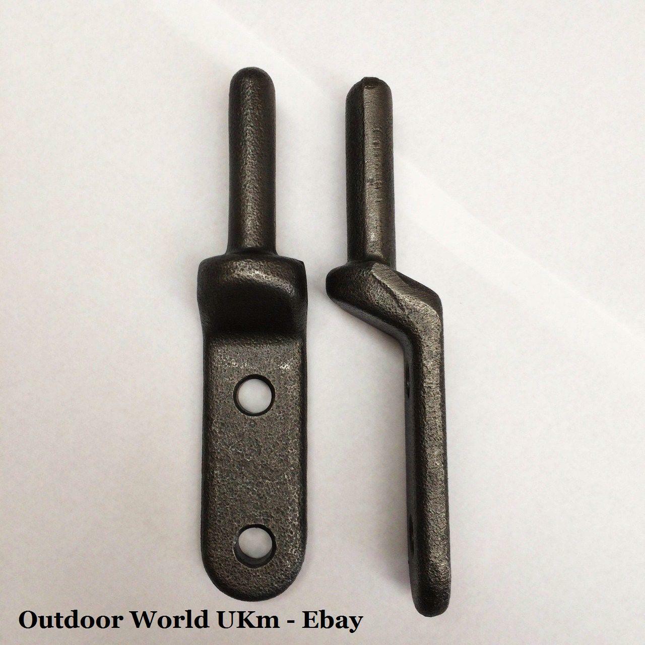 12MM WROUGHT IRON GATE METAL STEEL BRICK HINGES HANGERS FITTINGS ...