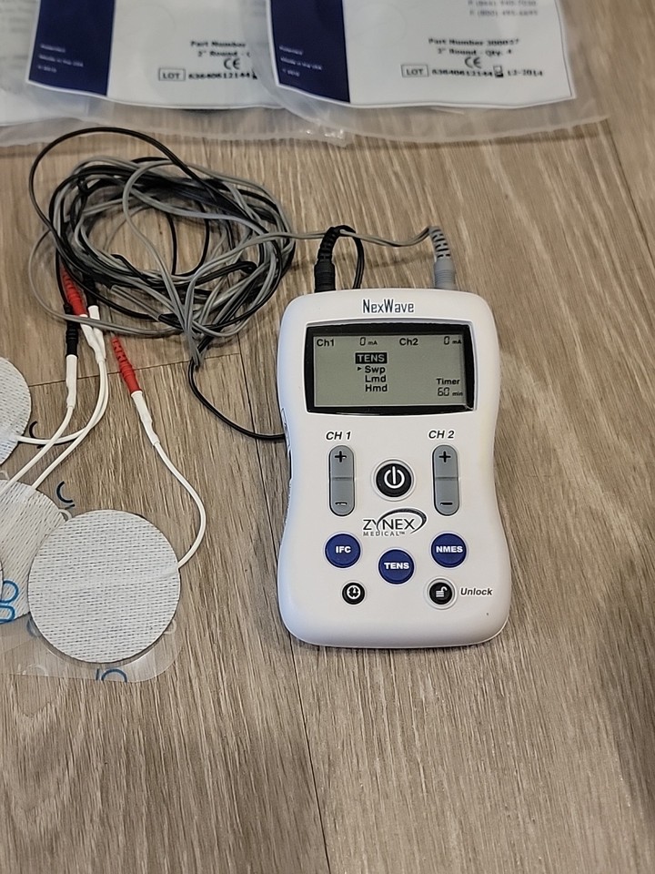 Zynex NexWave IFC, TENS & NMES In One Device With New Electrodes ...