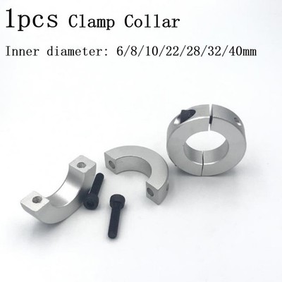 Double Split Design Shaft Collars in Aluminum for Inner Diameters Up To ...
