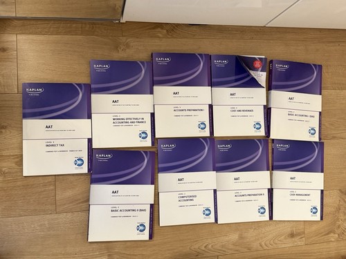 Kaplan AAT Books - Level 2 & 3 | eBay UK