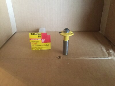 Oldham 385 Viper #1802RAB 1/8” Rabbiting Router Bit 1/2 Shank ( Made In ...