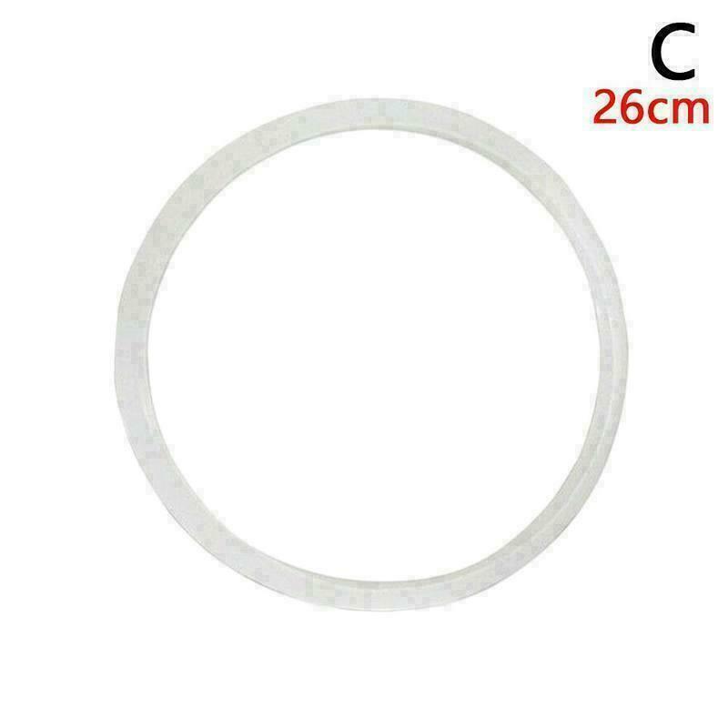 22-32cm Replacement Silicone Rubber Clear Gasket Home Cooker Pressure ...