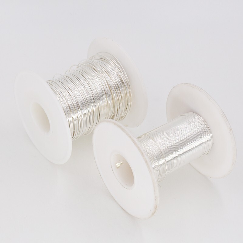 1m 1mm 99.999% 5N Solid Core Pure Silver for DIY audio cable and ...