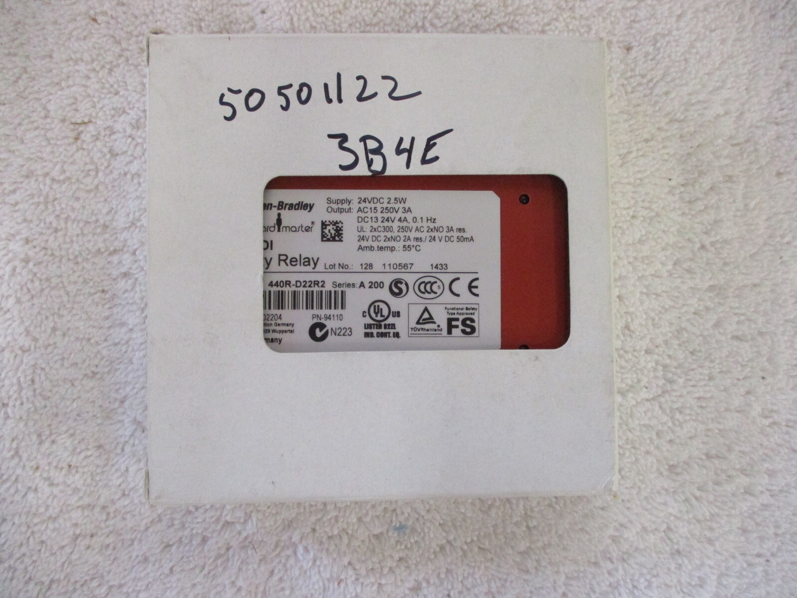 NIB Allen Bradley Guardmaster Safety Relay GSR DI 440R-D22R2 Ser A | eBay