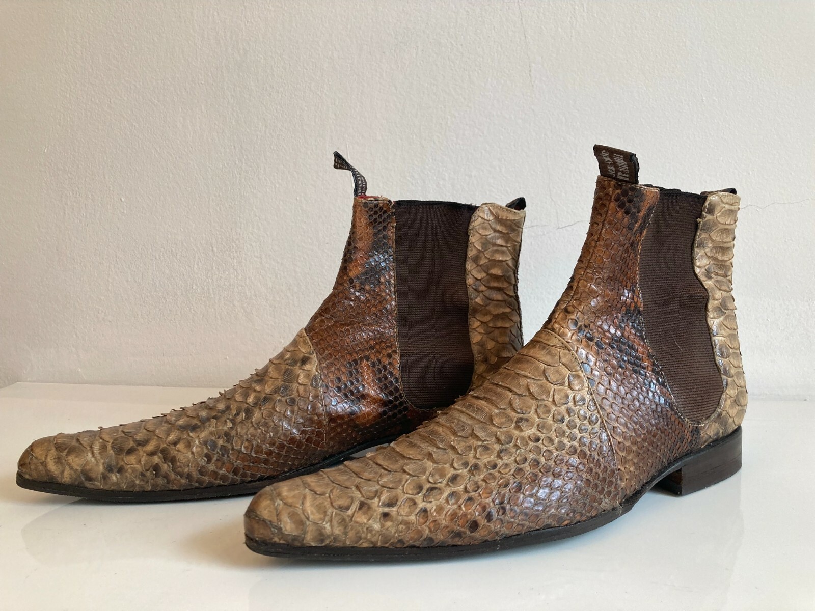 Jean Baptiste Rautureau 90's Rare Vintage Python Skin… - Gem