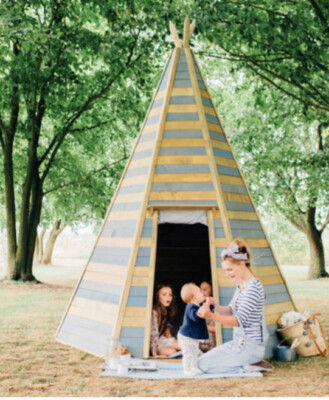 Wooden Tee Pee by Plum Toys. | eBay Australia
