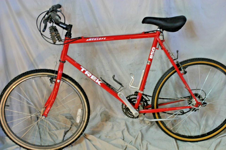 1988 Trek 850 Antelope MTB Bike X-Large 22" Hardtail Rigid Chromoly USA ...