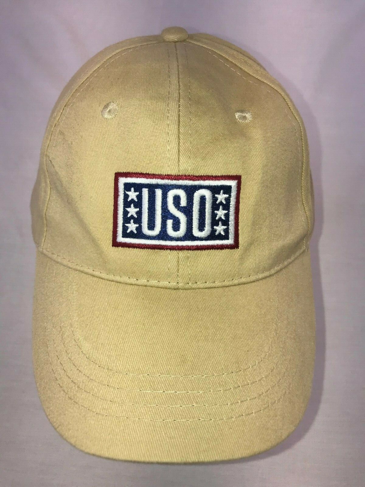 United Service Organization Baseball Cap Buckleback H… - Gem