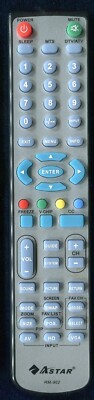 Astar RM-902 Remote Control - Fully Tested & Working - FREE SHIPPING | eBay