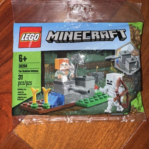 LEGO Minecraft 30394 The Skeleton Defense Polybag - NEW - FREE SHIPPING ...