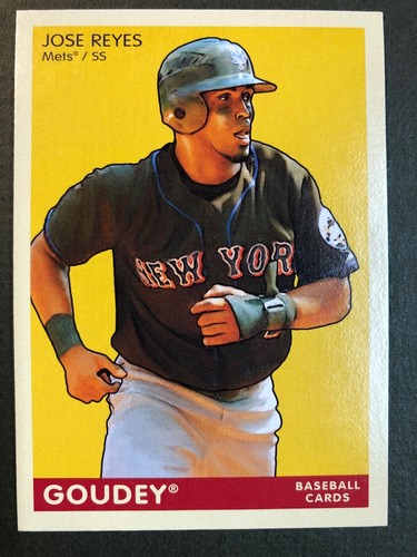 2009 Upper Deck Goudey Baseball Card #126 Jose Reyes NY Mets NM | eBay