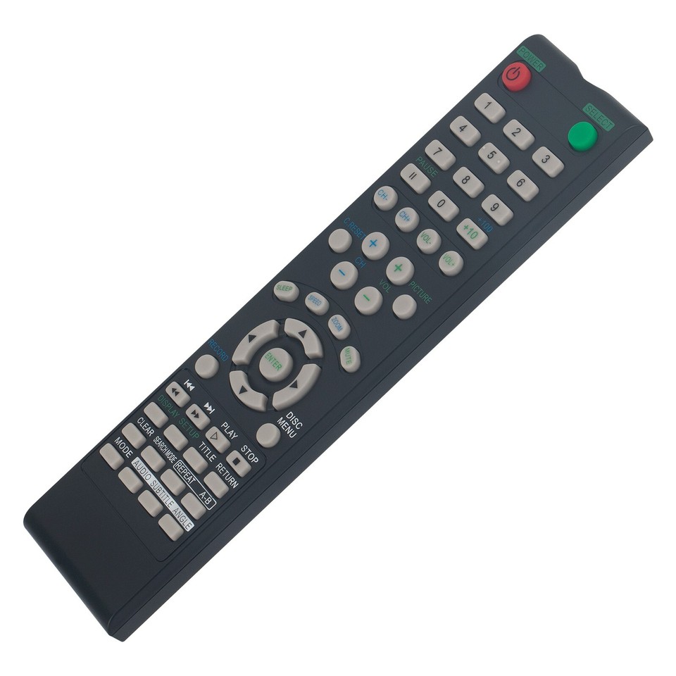 N9278UD Remote Control Fit for Emerson/Funai/Magnavox/Sylvania TV DVD ...