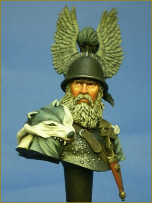 1/10 Resin Figure Bust Viking Warrior Leader Unpainted Unassembled 1035 ...
