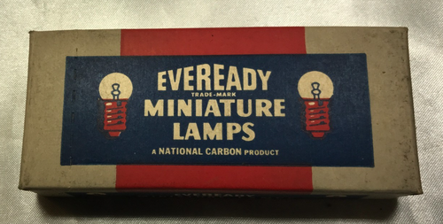 10 - Eveready # 14 Miniature Lamps vintage W/ box See Flashlights Auto ...