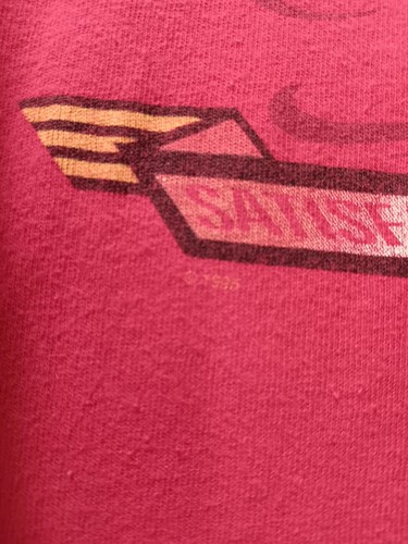 Vtg 90s Wrangler T-Shirt Red XXL USA Cowboy Rodeo *holes | eBay