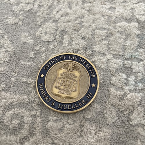 FBI Director Robert Mueller challenge coin VERY RARE President Trump ...