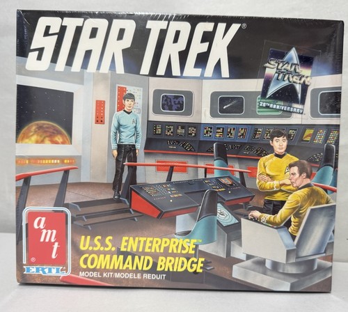 AMT ERTL STAR TREK USS ENTERPRISE COMMAND BRIDGE ORIGINAL SERIES #6007 ...