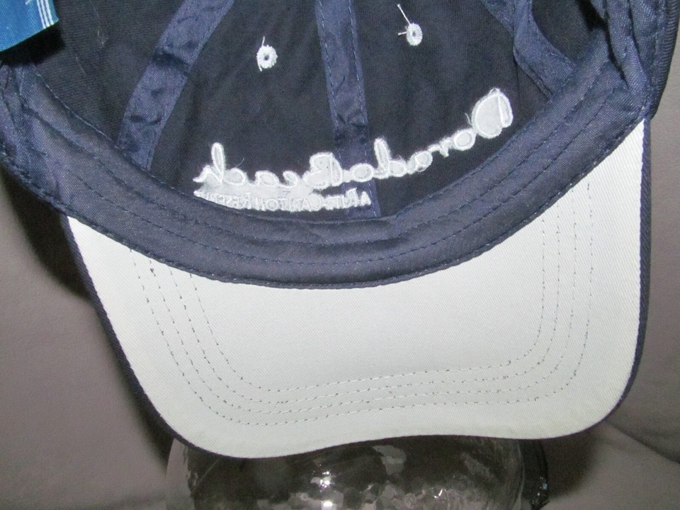 DORADO BEACH RITZ CARLTON RESERVE Hotel Puerto Rico navy blue sport cap ...