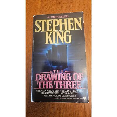 The Drawing Of The Three, by Stephen King (1990, Horror, Novel ...