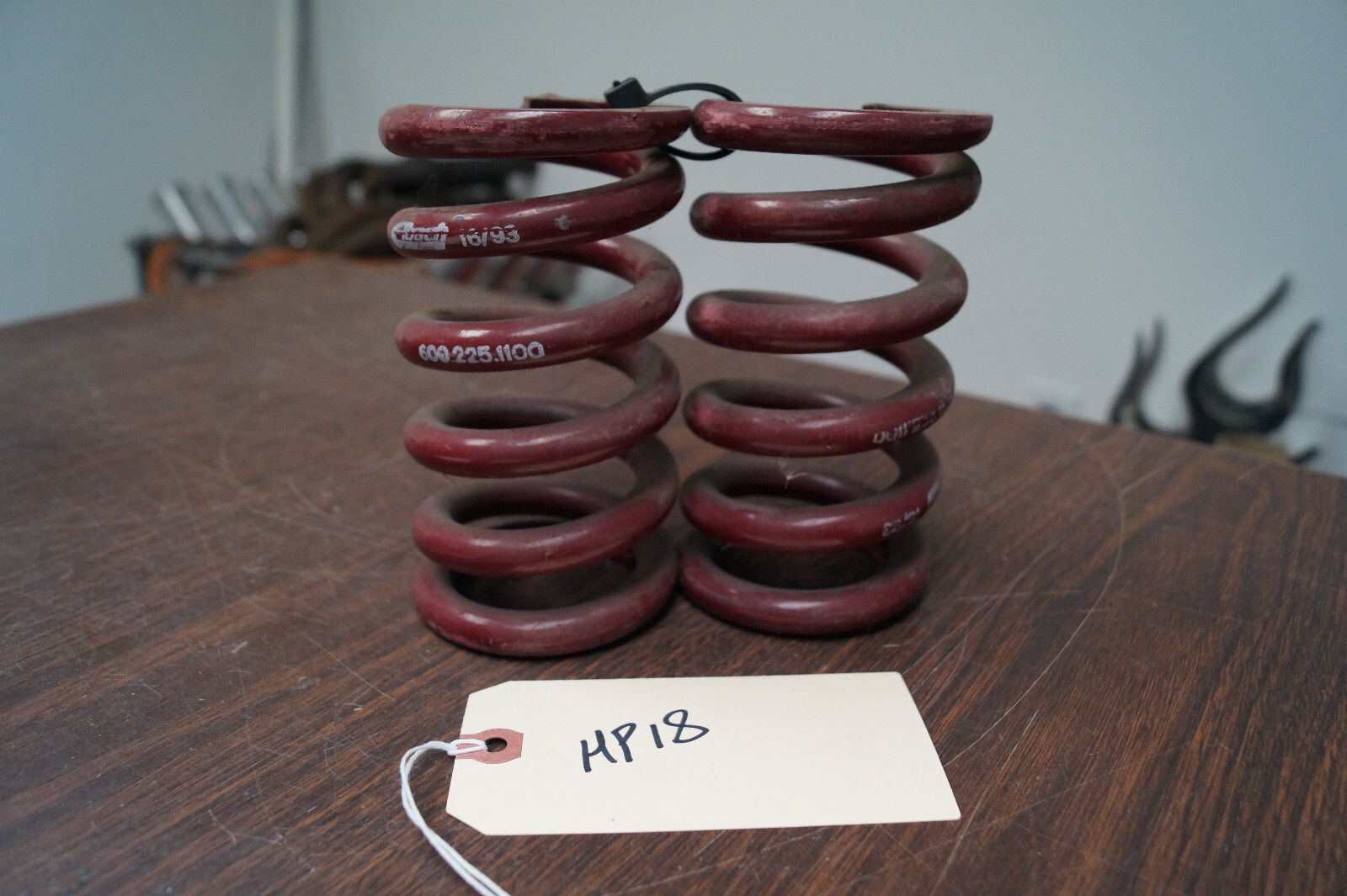 Pair Eibach springs 1100 LB Coilover Coil Shock Racing GT3 Indycar IRL ...