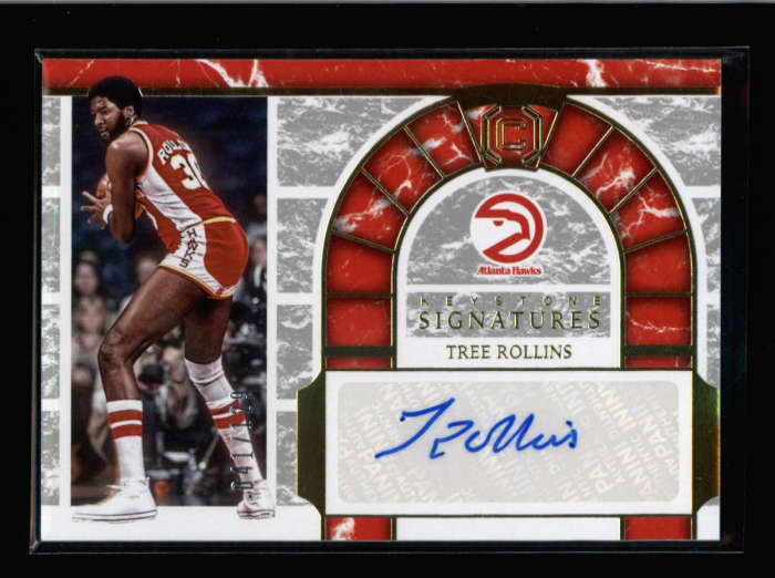 TREE ROLLINS 2018/19 CORNERSTONES KEYSTONE AUTOGRAPH AUTO #041/129 ...